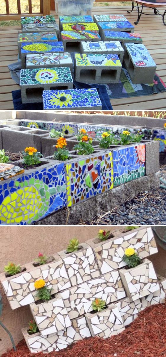 15 +1 Εύκολες DIY Ιδέες Μωσαϊκών για Κήπο και Αυλή