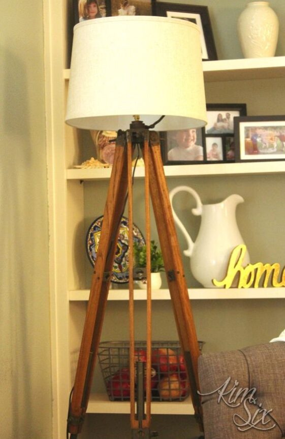 18 DIY Φωτιστικά Δαπέδου