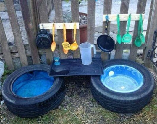 25 Ιδέες για Παιδικά Παιχνίδια με Παλιά Ελαστικά