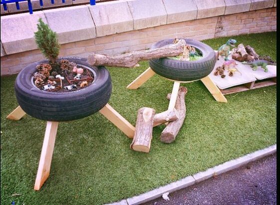 25 Ιδέες για Παιδικά Παιχνίδια με Παλιά Ελαστικά