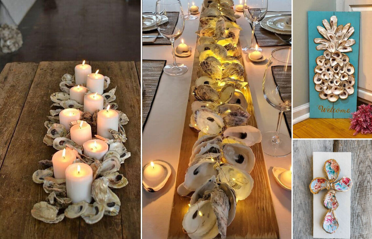20 DIY Κατασκευές από Όστρακα Στρειδιών