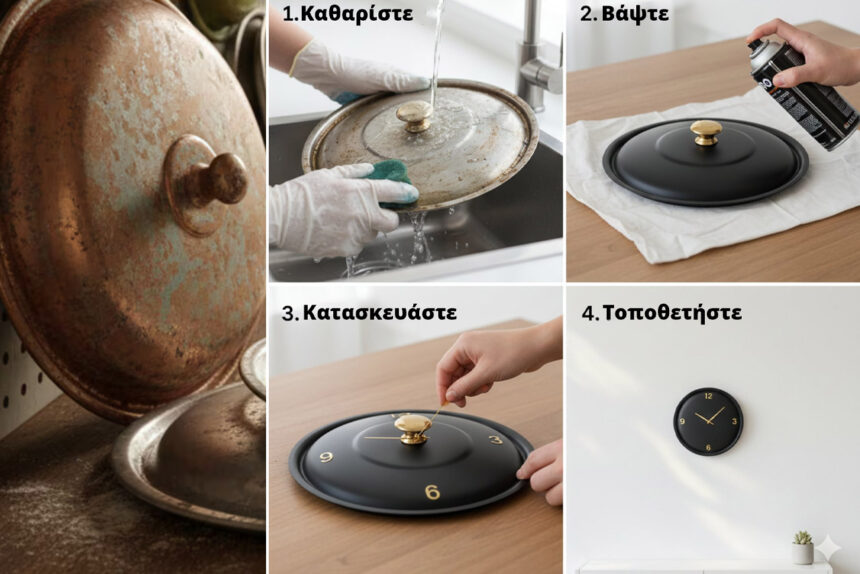 Μην πετάτε τα παλιά καπάκια κατσαρόλας: 5 DΙΥ που θα φτιάξετε για το 2026